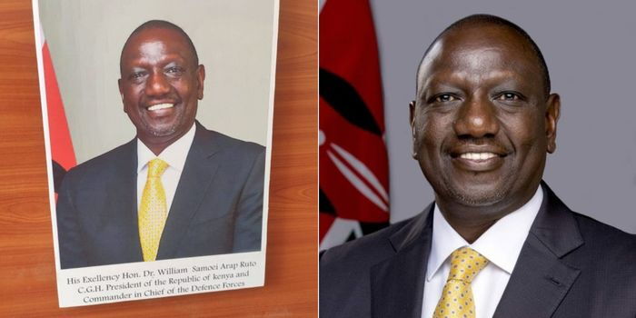 Behind the Scenes: Ruto's Presidential Portrait Shoot [VIDEO] - Kenyans.co.ke